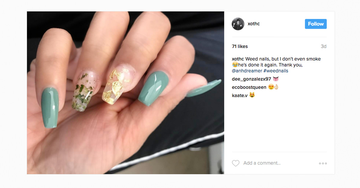 You Can Now Put Weed in Your Nails - Jane Street
